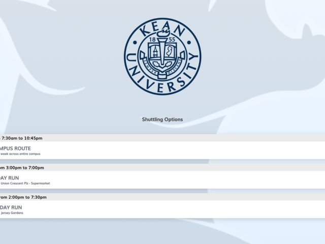 Kean University Shuttle Service | Kean University