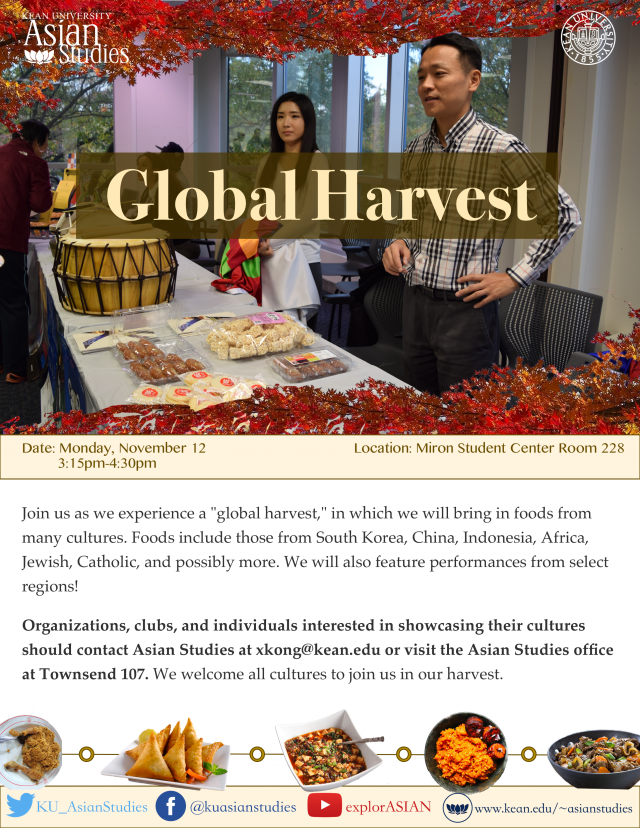 Global Harvest | Kean University